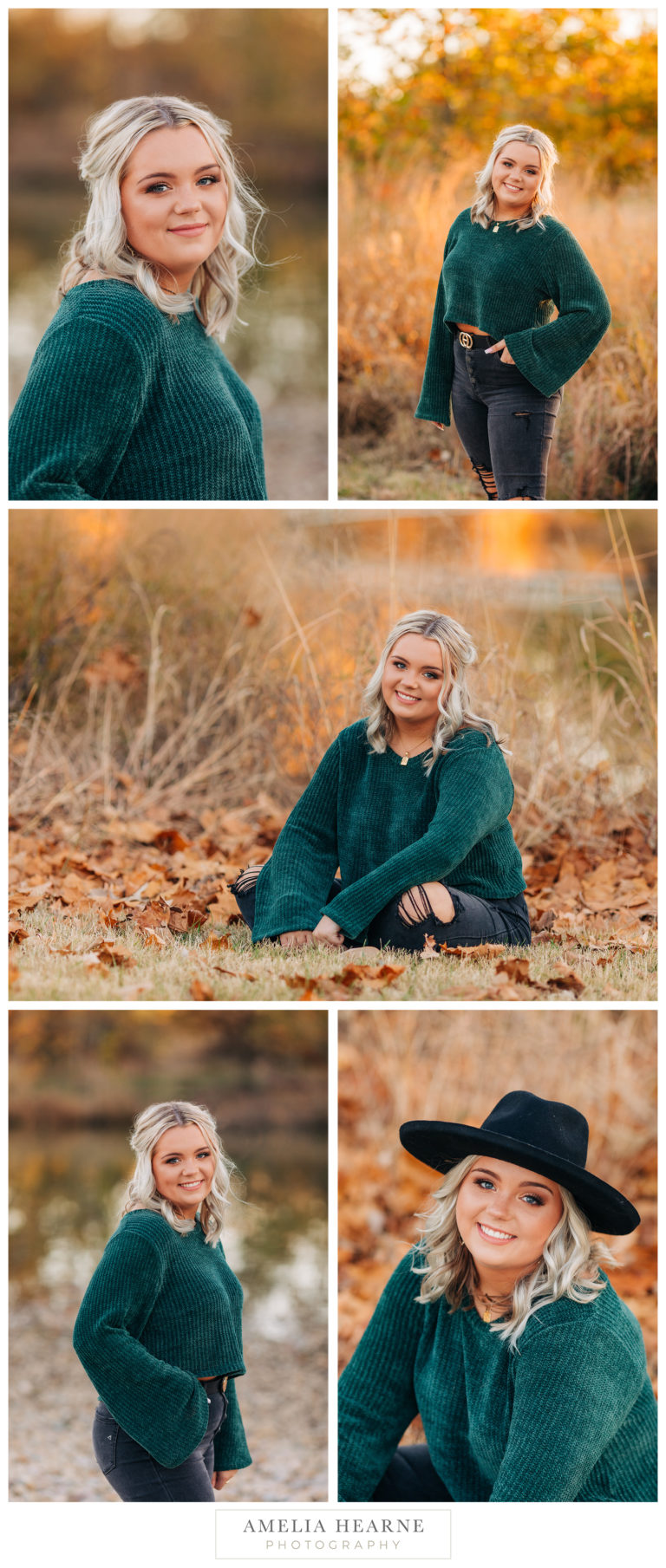 Senior Portraits at the Peak of Fall Colors - ameliahearne.com